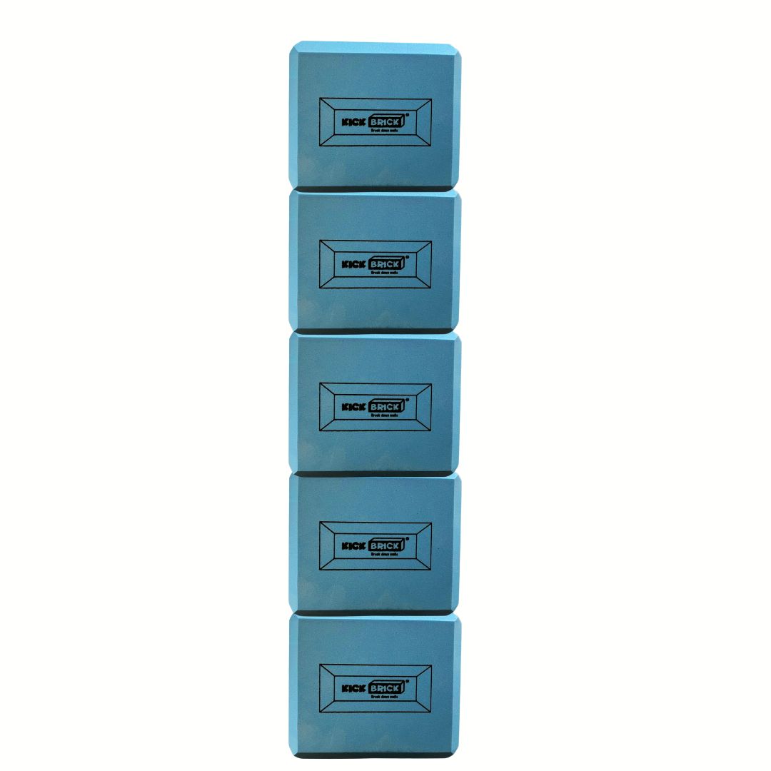 Pack of 5 Half Kickbricks -Blue – KICKBrick