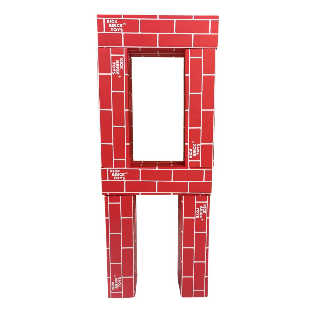 Red Cardboard Building Bricks Melissa & Doug Jumbo Cardboard Blocks